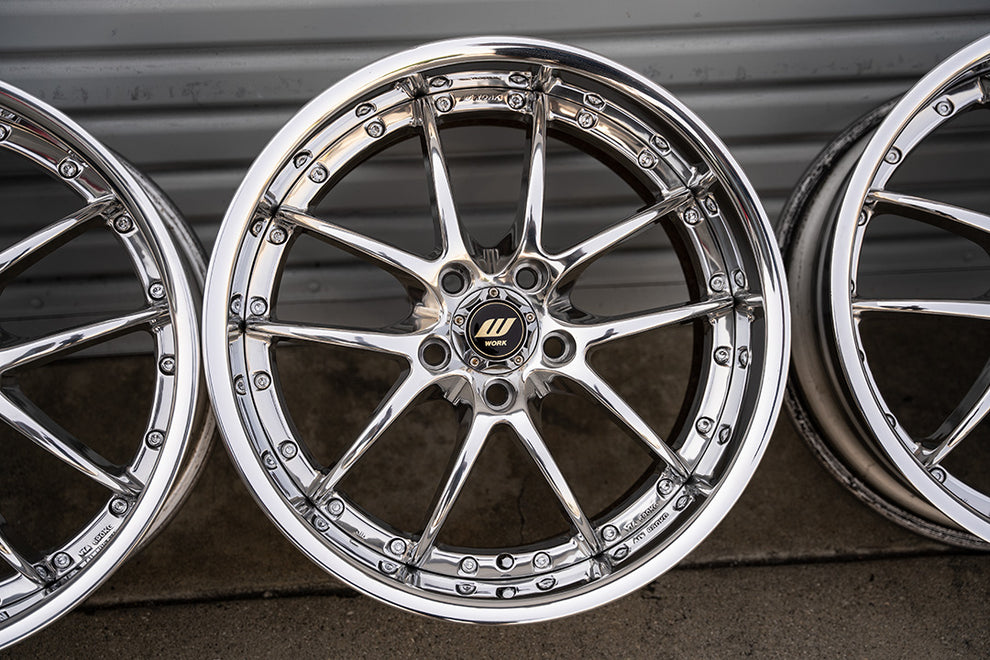 17" Work VS-SS [Reverse Lip] (Used Wheels Built to Order) – Sensei 6