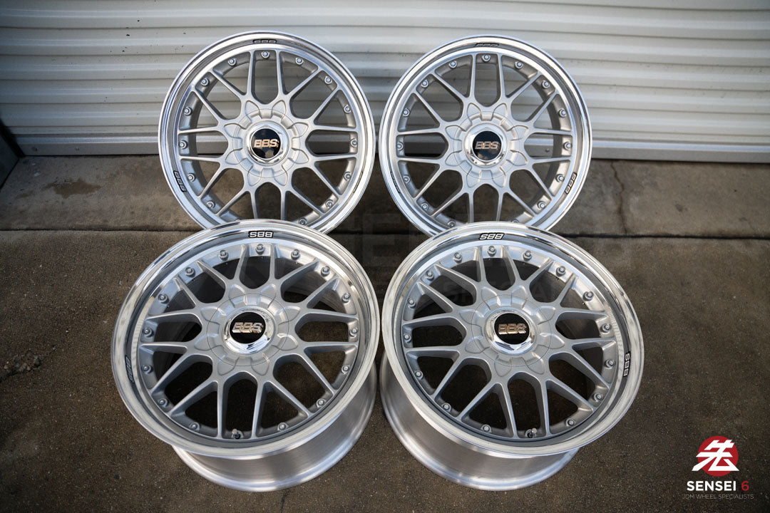 19" BBS RS II (Non-Concave Faces) [Step Lip] (Used Wheels Built to Ord ...