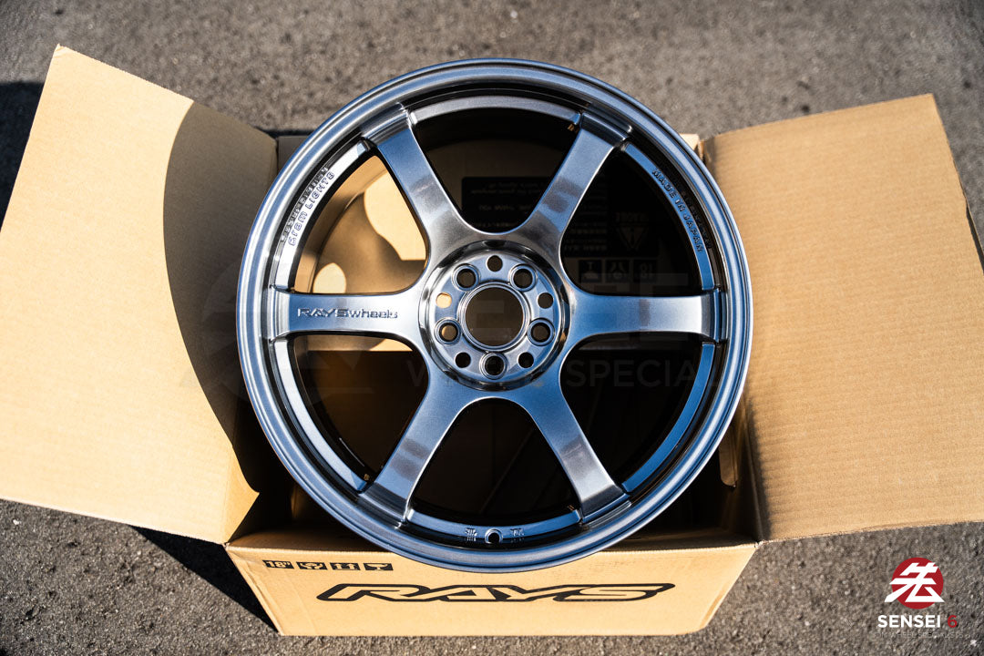 Gram Lights 57DR / 18x9.5 +38 / 5x100 / Grace Silver (GT) – Sensei 6