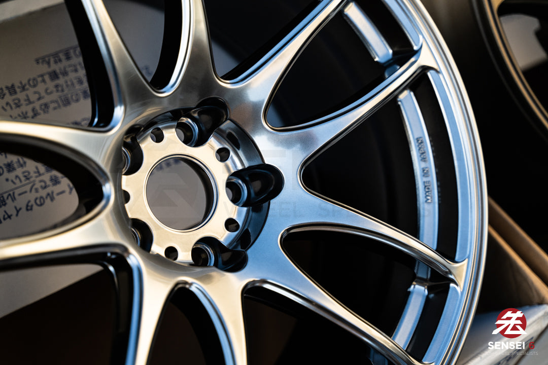 Work Emotion CR Kiwami / 18x9.5 +12 / 5x114.3 / GT Silver (GTS) – Sensei 6
